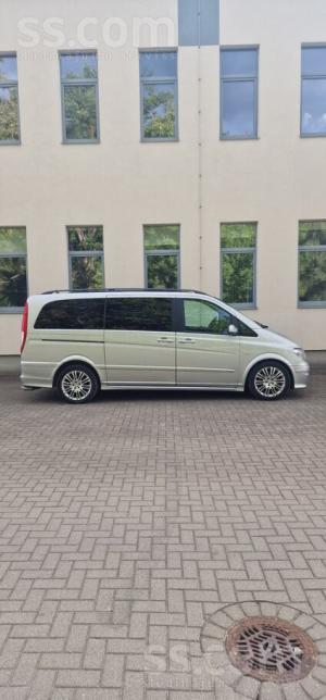 Grey Mercedes-Benz Viano 2008 in Jelgava, with an engine capacity of 3.00 L and mileage of 258 thousand km for 9500 €, photo 3 on AUTOMOTO.COM.LV