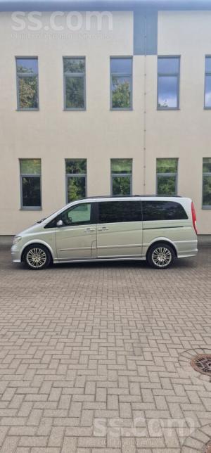Grey Mercedes-Benz Viano 2008 in Jelgava, with an engine capacity of 3.00 L and mileage of 258 thousand km for 9500 €, photo 4 on AUTOMOTO.COM.LV
