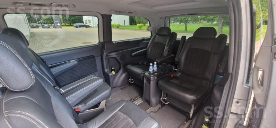 Grey Mercedes-Benz Viano 2008 in Jelgava, with an engine capacity of 3.00 L and mileage of 258 thousand km for 9500 €, photo 16 on AUTOMOTO.COM.LV