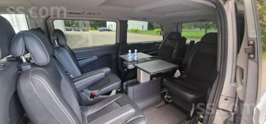 Grey Mercedes-Benz Viano 2008 in Jelgava, with an engine capacity of 3.00 L and mileage of 258 thousand km for 9500 €, photo 17 on AUTOMOTO.COM.LV