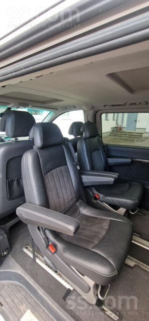 Grey Mercedes-Benz Viano 2008 in Jelgava, with an engine capacity of 3.00 L and mileage of 258 thousand km for 9500 €, photo 19 on AUTOMOTO.COM.LV