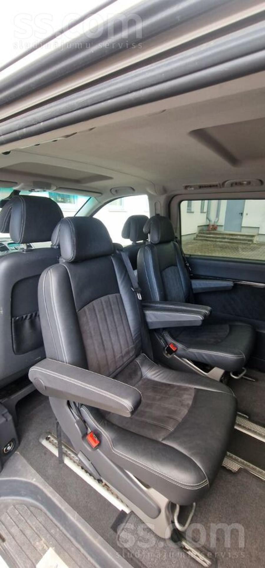 Grey Mercedes-Benz Viano 2008 in Jelgava, with an engine capacity of 3.00 L and mileage of 258 thousand km for 9500 €, photo 19 on AUTOMOTO.COM.LV