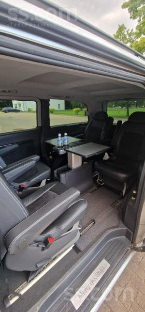 Grey Mercedes-Benz Viano 2008 in Jelgava, with an engine capacity of 3.00 L and mileage of 258 thousand km for 9500 €, photo 20 on AUTOMOTO.COM.LV