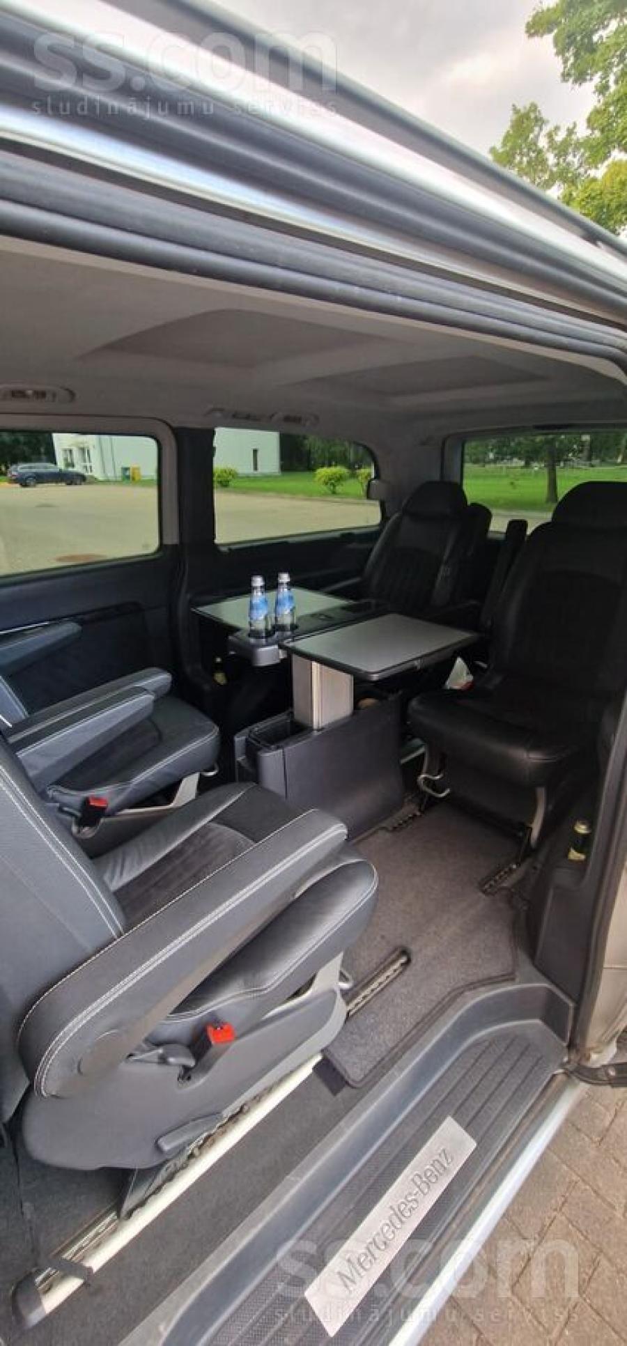 Grey Mercedes-Benz Viano 2008 in Jelgava, with an engine capacity of 3.00 L and mileage of 258 thousand km for 9500 €, photo 20 on AUTOMOTO.COM.LV