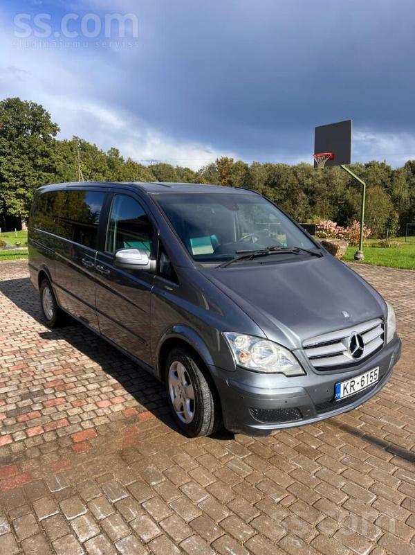 Mercedes-Benz Viano 2012 Cēsis vietnē Pelēks Mercedes-Benz Viano 2012 Cēsis, ar dzinēja tilpumu 2.20 L un nobraukumu 443 tūkst. km par 7000 €, foto 1 vietnē AUTOMOTO.COM.LV