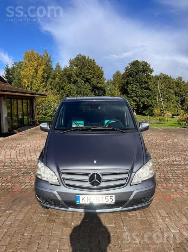 Mercedes-Benz Viano 2012 Cēsis vietnē Pelēks Mercedes-Benz Viano 2012 Cēsis, ar dzinēja tilpumu 2.20 L un nobraukumu 443 tūkst. km par 7000 €, foto 3 vietnē AUTOMOTO.COM.LV