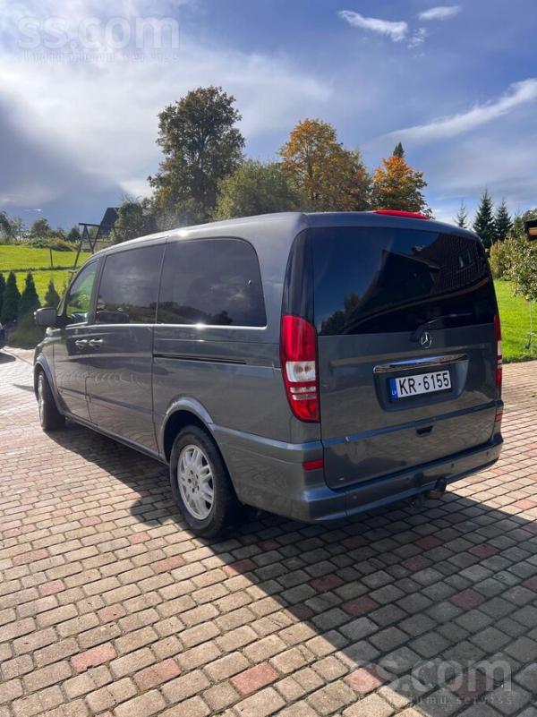 Mercedes-Benz Viano 2012 Cēsis vietnē Pelēks Mercedes-Benz Viano 2012 Cēsis, ar dzinēja tilpumu 2.20 L un nobraukumu 443 tūkst. km par 7000 €, foto 7 vietnē AUTOMOTO.COM.LV