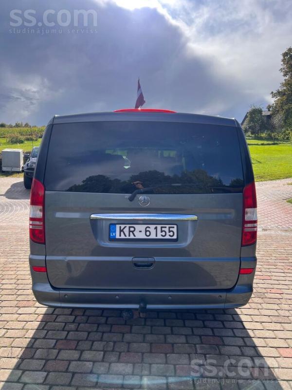 Mercedes-Benz Viano 2012 Cēsis vietnē Pelēks Mercedes-Benz Viano 2012 Cēsis, ar dzinēja tilpumu 2.20 L un nobraukumu 443 tūkst. km par 7000 €, foto 8 vietnē AUTOMOTO.COM.LV