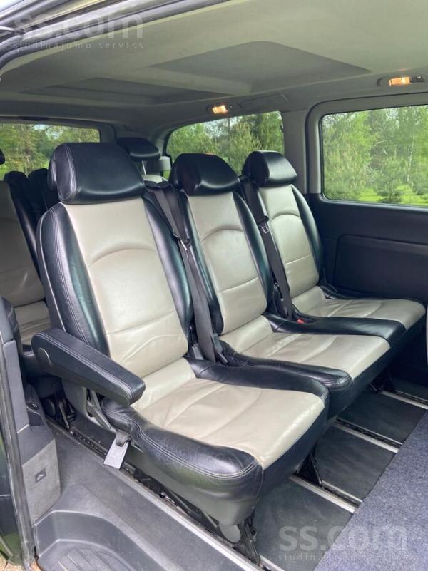 Mercedes-Benz Viano 2012 Cēsis vietnē Pelēks Mercedes-Benz Viano 2012 Cēsis, ar dzinēja tilpumu 2.20 L un nobraukumu 443 tūkst. km par 7000 €, foto 11 vietnē AUTOMOTO.COM.LV