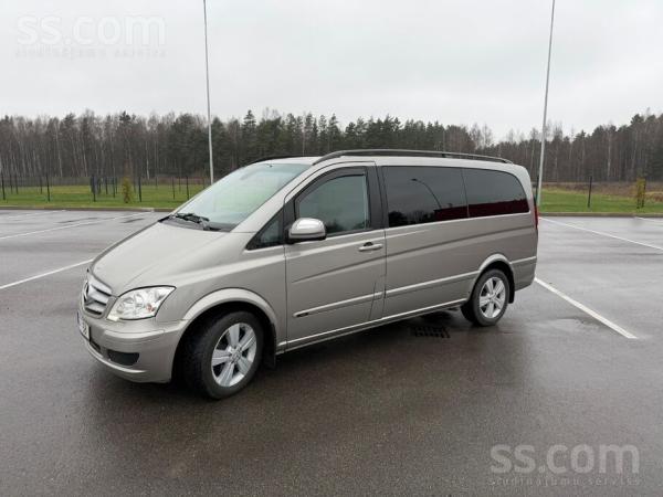 Grey Mercedes-Benz Viano 2013 in Riga, with an engine capacity of 3.00 L and mileage of 303 thousand km for 11900 €, photo 1 on AUTOMOTO.COM.LV