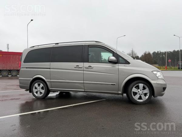 Grey Mercedes-Benz Viano 2013 in Riga, with an engine capacity of 3.00 L and mileage of 303 thousand km for 11900 €, photo 2 on AUTOMOTO.COM.LV
