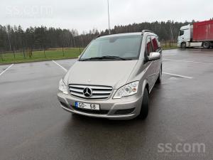 Pelēks Mercedes-Benz Viano 2013 Rīga, ar dzinēja tilpumu 3.00 L un nobraukumu 303 tūkst. km par 11900 €, foto 4 vietnē AUTOMOTO.COM.LV