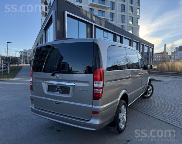 Grey Mercedes-Benz Viano 2013 in Tallinn, with an engine capacity of 2.20 L and mileage of 200 thousand km for 19999 €, photo 6 on AUTOMOTO.COM.LV