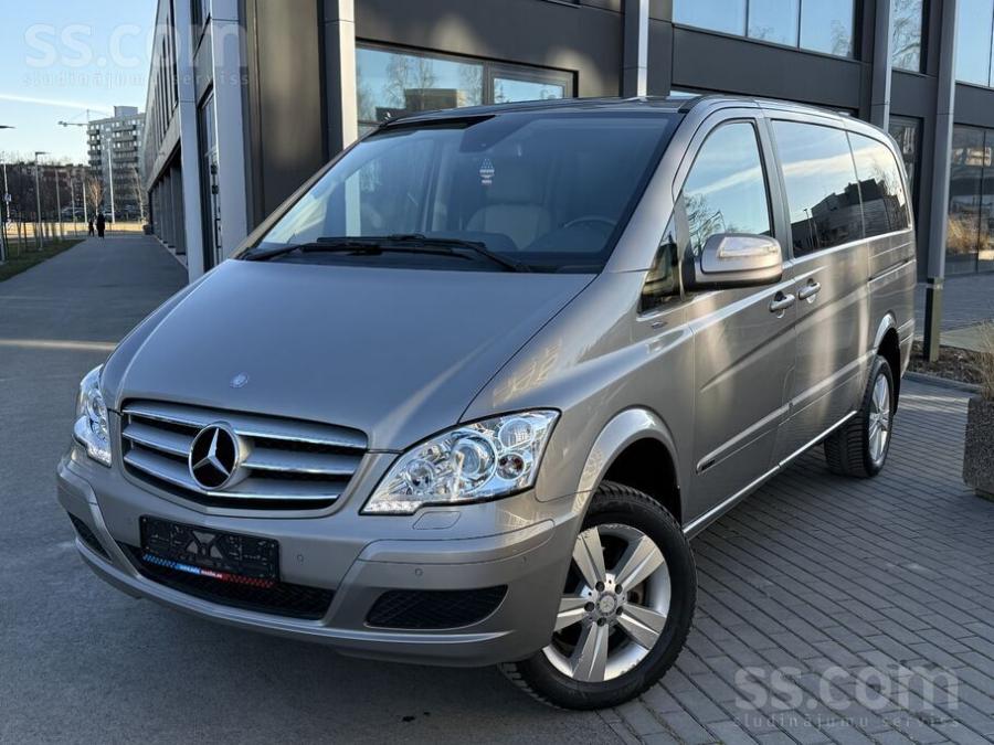 Grey Mercedes-Benz Viano 2013 in Tallinn, with an engine capacity of 2.20 L and mileage of 200 thousand km for 19999 €, photo 1 on AUTOMOTO.COM.LV