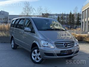 Grey Mercedes-Benz Viano 2013 in Tallinn, with an engine capacity of 2.20 L and mileage of 200 thousand km for 19999 €, photo 4 on AUTOMOTO.COM.LV