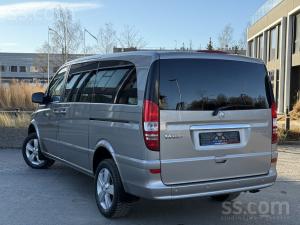 Grey Mercedes-Benz Viano 2013 in Tallinn, with an engine capacity of 2.20 L and mileage of 200 thousand km for 19999 €, photo 6 on AUTOMOTO.COM.LV