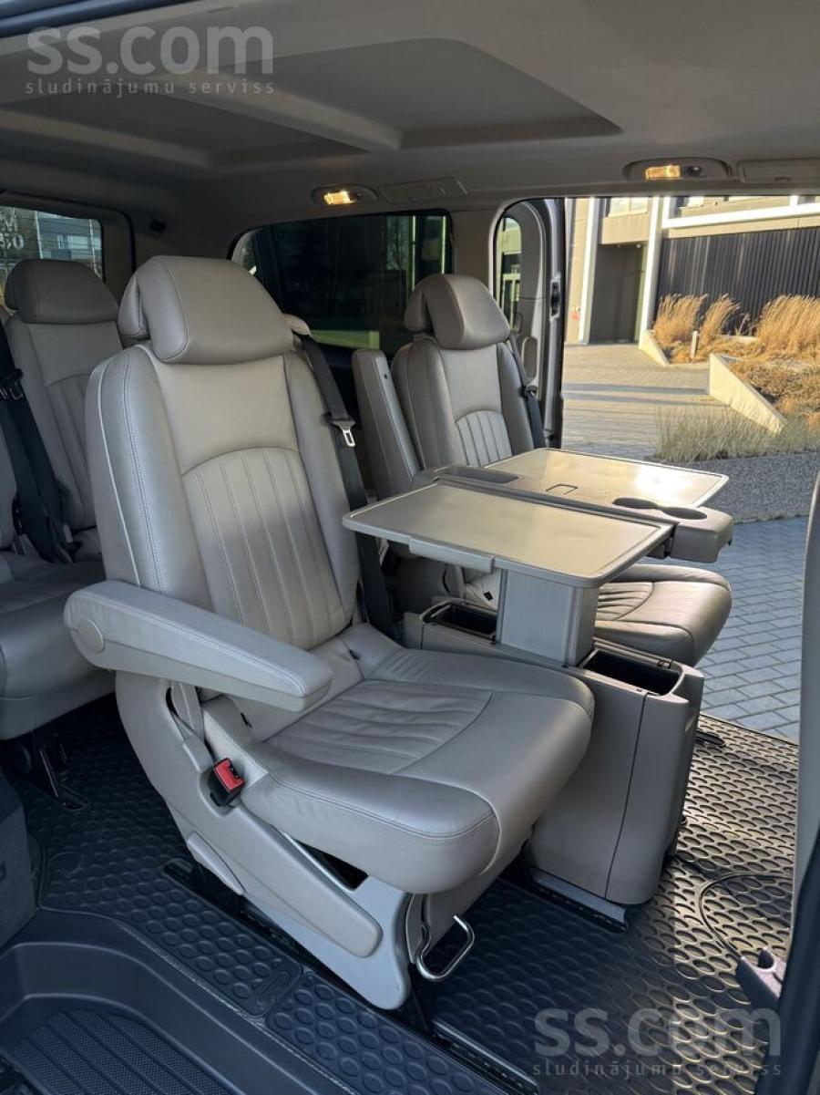 Grey Mercedes-Benz Viano 2013 in Tallinn, with an engine capacity of 2.20 L and mileage of 200 thousand km for 19999 €, photo 19 on AUTOMOTO.COM.LV