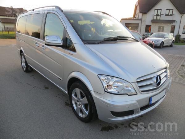 Pelēks Mercedes-Benz Viano 2013 Rīga, ar dzinēja tilpumu 2.20 L un nobraukumu 172 tūkst. km par 16500 €, foto 2 vietnē AUTOMOTO.COM.LV