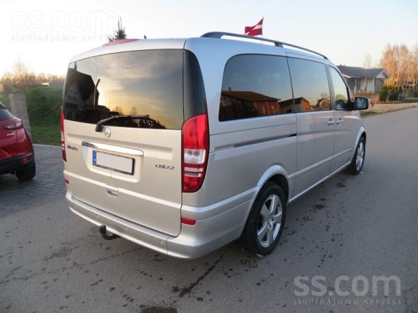 Pelēks Mercedes-Benz Viano 2013 Rīga, ar dzinēja tilpumu 2.20 L un nobraukumu 172 tūkst. km par 16500 €, foto 3 vietnē AUTOMOTO.COM.LV