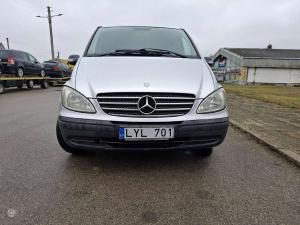 Grey Mercedes-Benz Viano 2004 in Marijampole, with an engine capacity of 2.20 L and mileage of 410 thousand km for 2800 €, photo  on AUTOMOTO.COM.LV