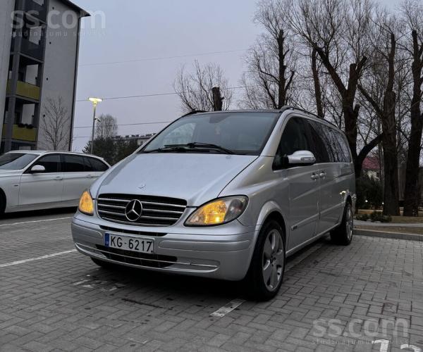 Серый Мерседес Виано 2004 в Рига, объемом двигателя 2.20 л и пробегом 398 тыс. км за 3950 €, фото 1 на AUTOMOTO.COM.LV