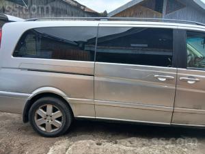 Grey Mercedes-Benz Viano 2004 in Riga, with an engine capacity of 2.20 L and mileage of 498 thousand km for 2800 €, photo 6 on AUTOMOTO.COM.LV