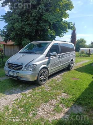 Grey Mercedes-Benz Viano 2007 in Valmiera, with an engine capacity of 3.00 L and mileage of 0 thousand km for 7000 €, photo  on AUTOMOTO.COM.LV