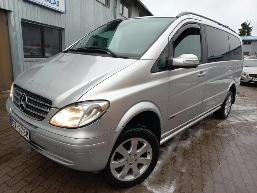 Pelēks Mercedes-Benz Viano 2008 Rīga, ar dzinēja tilpumu 2.20 L un nobraukumu 300 tūkst. km par 4490 €, foto 1 vietnē AUTOMOTO.COM.LV
