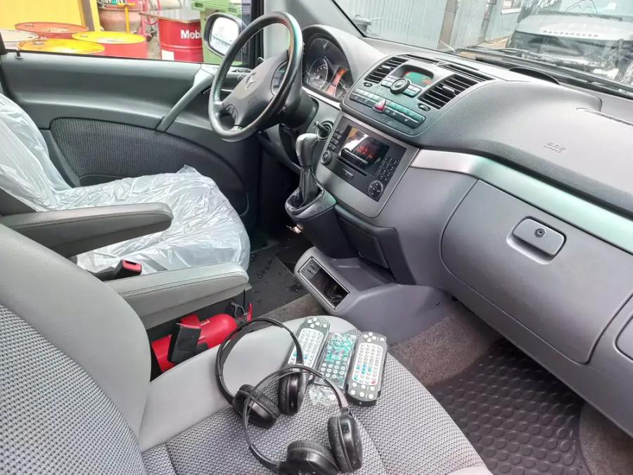 Pelēks Mercedes-Benz Viano 2008 Rīga, ar dzinēja tilpumu 2.20 L un nobraukumu 300 tūkst. km par 4490 €, foto 11 vietnē AUTOMOTO.COM.LV