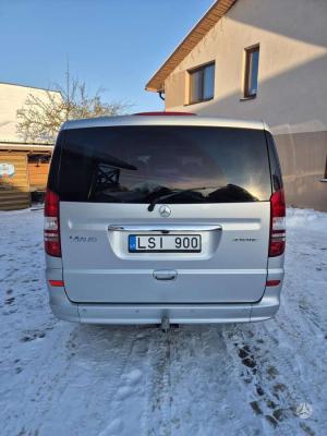 Grey Mercedes-Benz Viano 2011 in Kedainiai, with an engine capacity of 2.14 L and mileage of 296 thousand km for 16700 €, photo 5 on AUTOMOTO.COM.LV