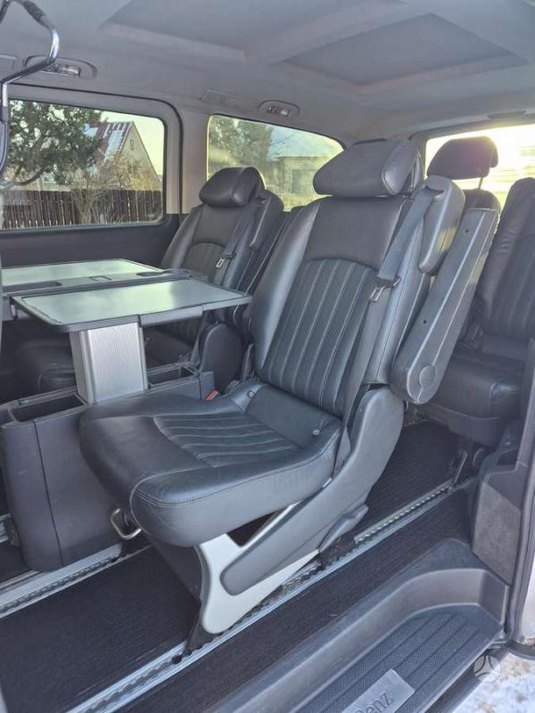 Pelēks Mercedes-Benz Viano 2011 Kėdainiai, ar dzinēja tilpumu 2.14 L un nobraukumu 296 tūkst. km par 16700 €, foto 11 vietnē AUTOMOTO.COM.LV