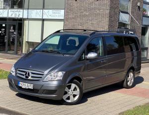 Pelēks Mercedes-Benz Viano 2011 Marijampole, ar dzinēja tilpumu 2.99 L un nobraukumu 214 tūkst. km par 15799 €, foto  vietnē AUTOMOTO.COM.LV