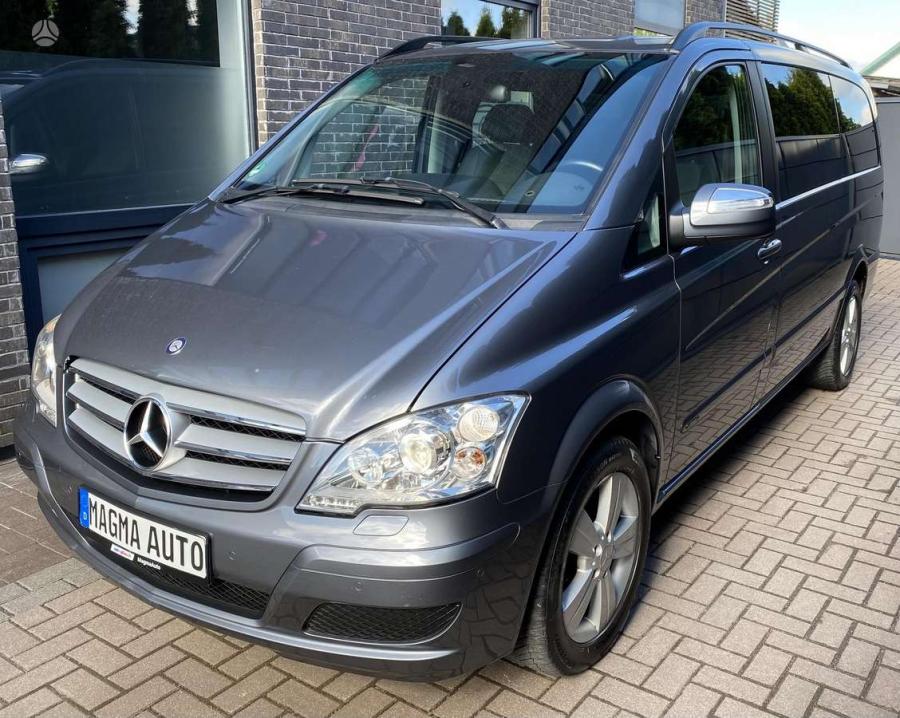 Pelēks Mercedes-Benz Viano 2011 Marijampole, ar dzinēja tilpumu 2.99 L un nobraukumu 214 tūkst. km par 15250 €, foto 12 vietnē AUTOMOTO.COM.LV