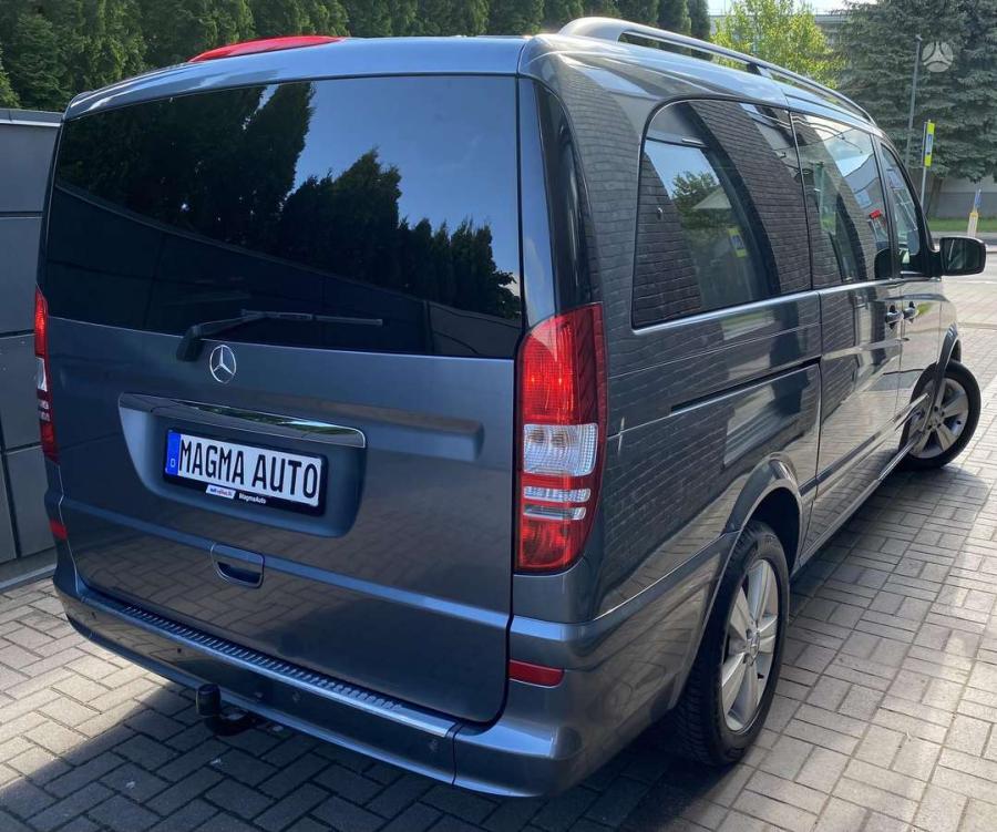 Pelēks Mercedes-Benz Viano 2011 Marijampole, ar dzinēja tilpumu 2.99 L un nobraukumu 214 tūkst. km par 15250 €, foto 19 vietnē AUTOMOTO.COM.LV