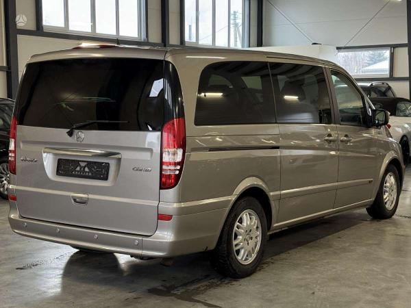 Grey Mercedes-Benz Viano 2012 in Marijampole, with an engine capacity of 2.99 L and mileage of 351 thousand km for 14500 €, photo 7 on AUTOMOTO.COM.LV