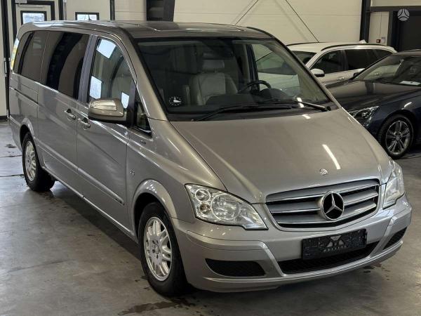 Grey Mercedes-Benz Viano 2012 in Marijampole, with an engine capacity of 2.99 L and mileage of 351 thousand km for 14500 €, photo 8 on AUTOMOTO.COM.LV
