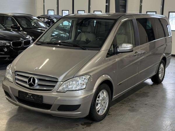 Grey Mercedes-Benz Viano 2012 in Marijampole, with an engine capacity of 2.99 L and mileage of 351 thousand km for 14500 €, photo 9 on AUTOMOTO.COM.LV
