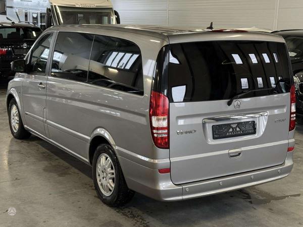 Grey Mercedes-Benz Viano 2012 in Marijampole, with an engine capacity of 2.99 L and mileage of 351 thousand km for 14500 €, photo 10 on AUTOMOTO.COM.LV