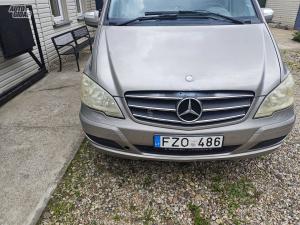 Pelēks Mercedes-Benz Viano 2012 Viļņa, ar dzinēja tilpumu 2.10 L un nobraukumu 360 tūkst. km par 11500 €, foto  vietnē AUTOMOTO.COM.LV