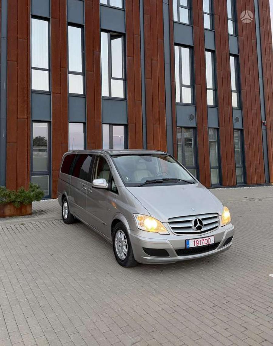 Pelēks Mercedes-Benz Viano 2012 Kauņa, ar dzinēja tilpumu 2.99 L un nobraukumu 354 tūkst. km par 10750 €, foto 1 vietnē AUTOMOTO.COM.LV