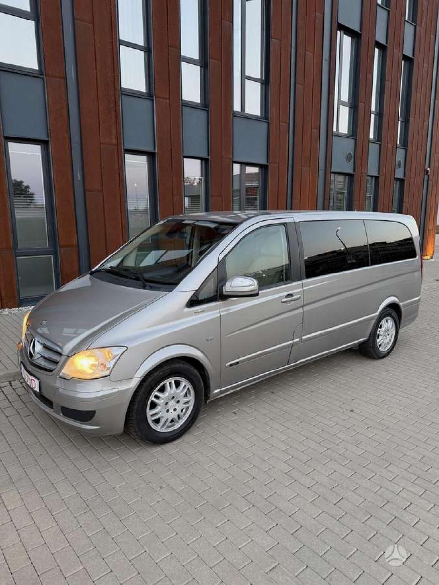 Pelēks Mercedes-Benz Viano 2012 Kauņa, ar dzinēja tilpumu 2.99 L un nobraukumu 354 tūkst. km par 10750 €, foto 4 vietnē AUTOMOTO.COM.LV