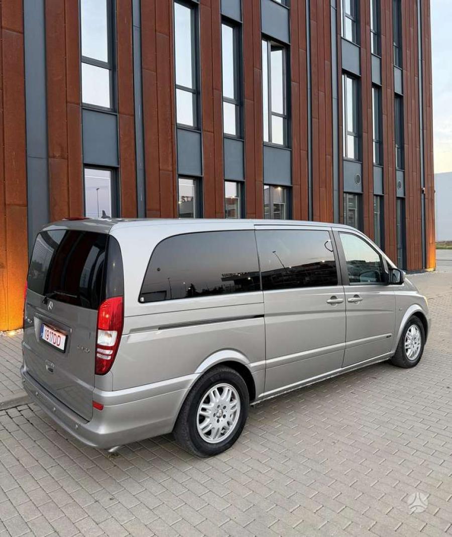 Pelēks Mercedes-Benz Viano 2012 Kauņa, ar dzinēja tilpumu 2.99 L un nobraukumu 354 tūkst. km par 10750 €, foto 5 vietnē AUTOMOTO.COM.LV