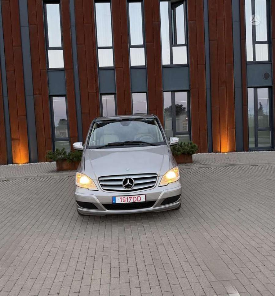 Pelēks Mercedes-Benz Viano 2012 Kauņa, ar dzinēja tilpumu 2.99 L un nobraukumu 354 tūkst. km par 10750 €, foto 6 vietnē AUTOMOTO.COM.LV