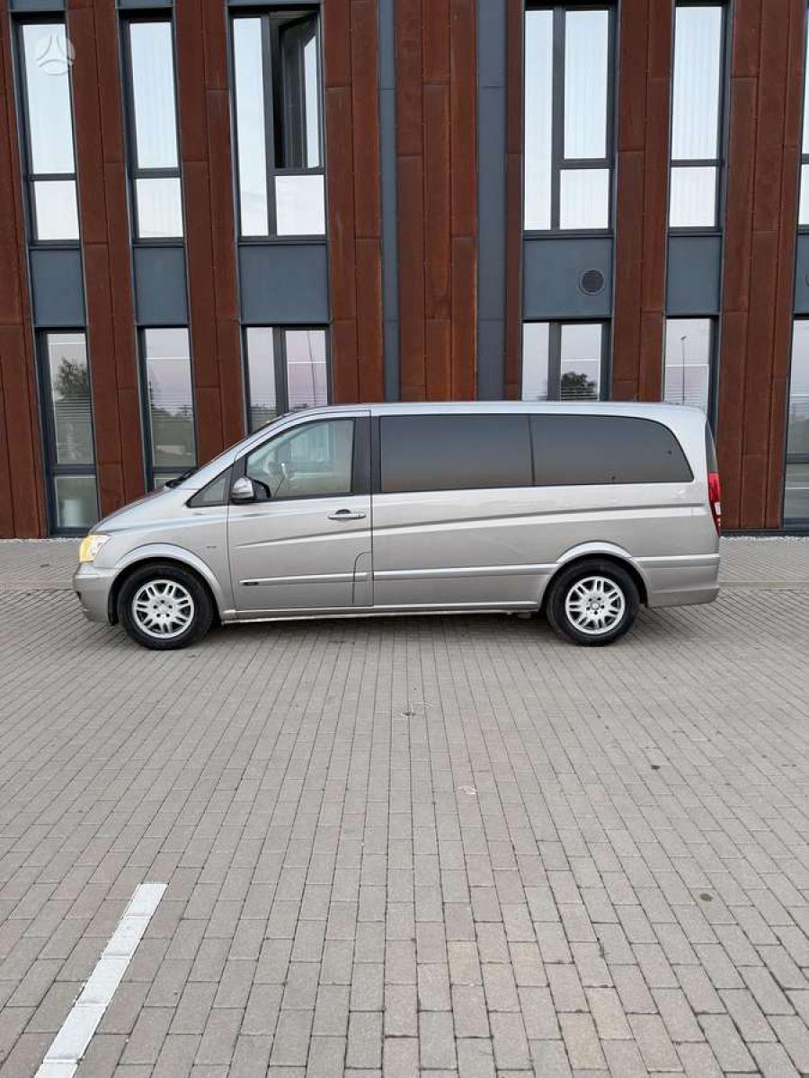 Pelēks Mercedes-Benz Viano 2012 Kauņa, ar dzinēja tilpumu 2.99 L un nobraukumu 354 tūkst. km par 10750 €, foto 7 vietnē AUTOMOTO.COM.LV