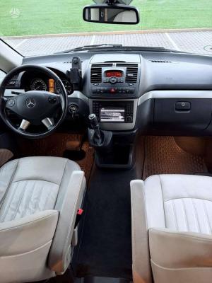Pelēks Mercedes-Benz Viano 2012 Kauņa, ar dzinēja tilpumu 2.99 L un nobraukumu 354 tūkst. km par 10750 €, foto 12 vietnē AUTOMOTO.COM.LV