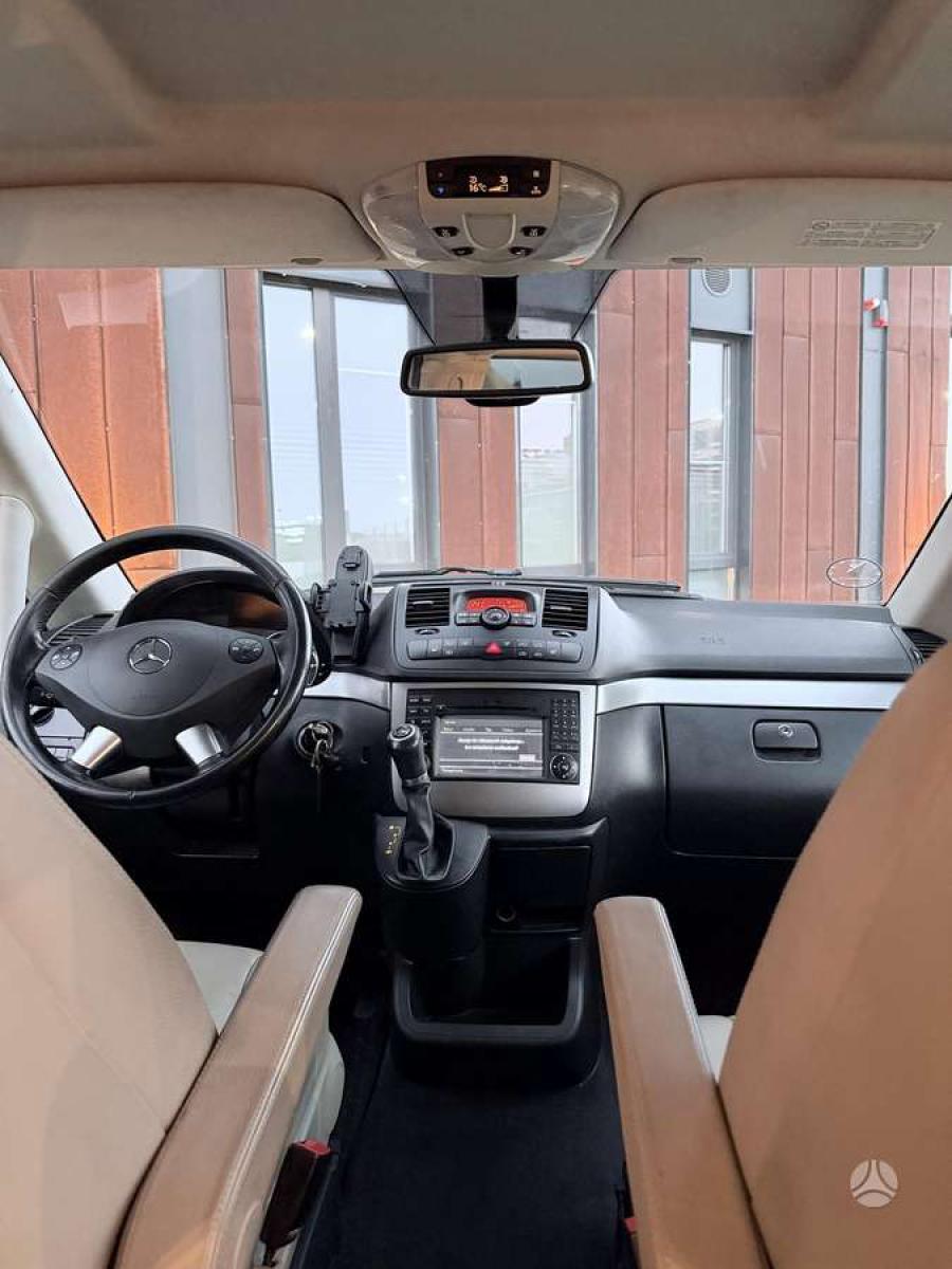 Pelēks Mercedes-Benz Viano 2012 Kauņa, ar dzinēja tilpumu 2.99 L un nobraukumu 354 tūkst. km par 10750 €, foto 13 vietnē AUTOMOTO.COM.LV