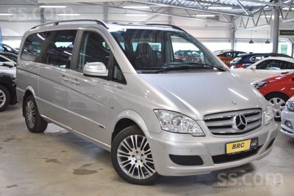 Grey Mercedes-Benz Viano 2014 in Riga, with an engine capacity of 3.00 L and mileage of 176 thousand km for 18000 €, photo 1 on AUTOMOTO.COM.LV