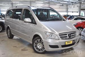Pelēks Mercedes-Benz Viano 2014 Rīga, ar dzinēja tilpumu 3.00 L un nobraukumu 176 tūkst. km par 18000 €, foto  vietnē AUTOMOTO.COM.LV