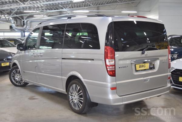Grey Mercedes-Benz Viano 2014 in Riga, with an engine capacity of 3.00 L and mileage of 176 thousand km for 18000 €, photo 2 on AUTOMOTO.COM.LV