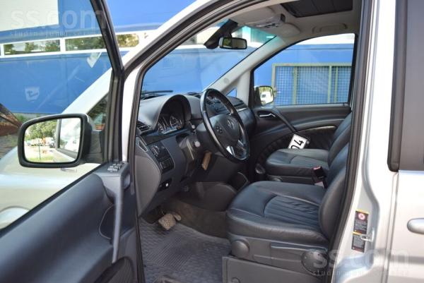 Grey Mercedes-Benz Viano 2014 in Riga, with an engine capacity of 3.00 L and mileage of 176 thousand km for 18000 €, photo 3 on AUTOMOTO.COM.LV